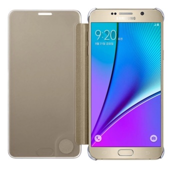 Jual S-View Flip Cover Clear View Cover Case for Samsung Galaxy Note 5 ...