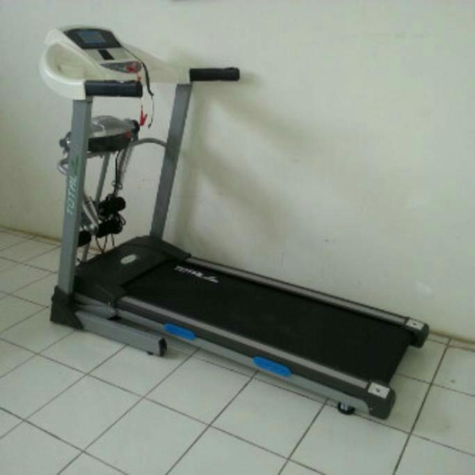 MURAH Alat fitness TREADMILL TL - 233 ELEKTRIK 2HP AUTO INCLINE GYM